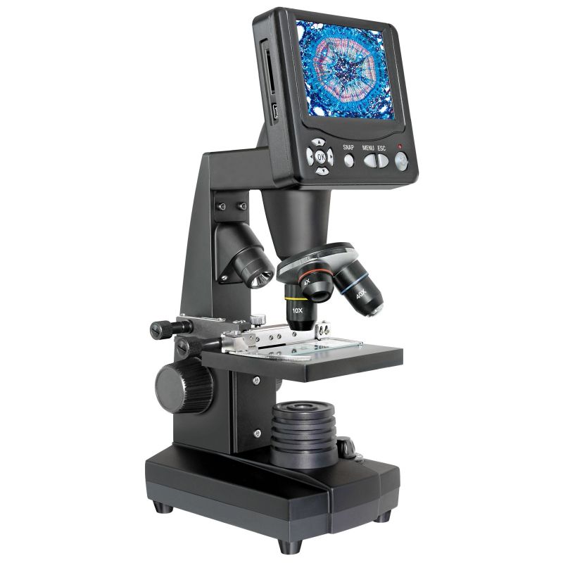 Microscopio Digital Bresser LCD Micro Pantalla LCD 3.5 Pulgadas Color Microscopio Digital Bresser LCD Micro Pantalla LCD 3.5 Pulgadas Color